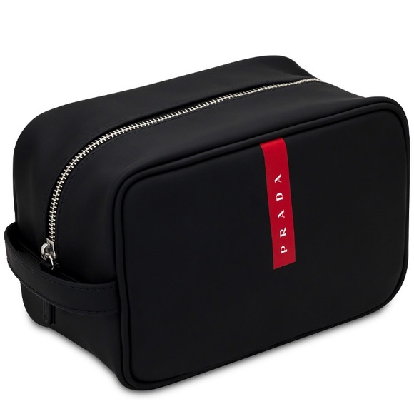 Prada | Bags | Prada Toiletry Bag Dopp Kit Travel Shaving Pouch | Poshmark